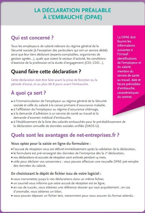 La déclaration préalable à l’embauche en 2022 LégiSocial